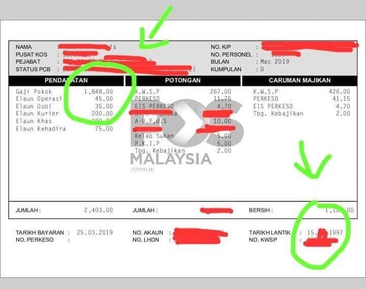 "Pos Malaysia Kena Bagi Bonus Gaji Sebulan Kepada Semua Posmen"